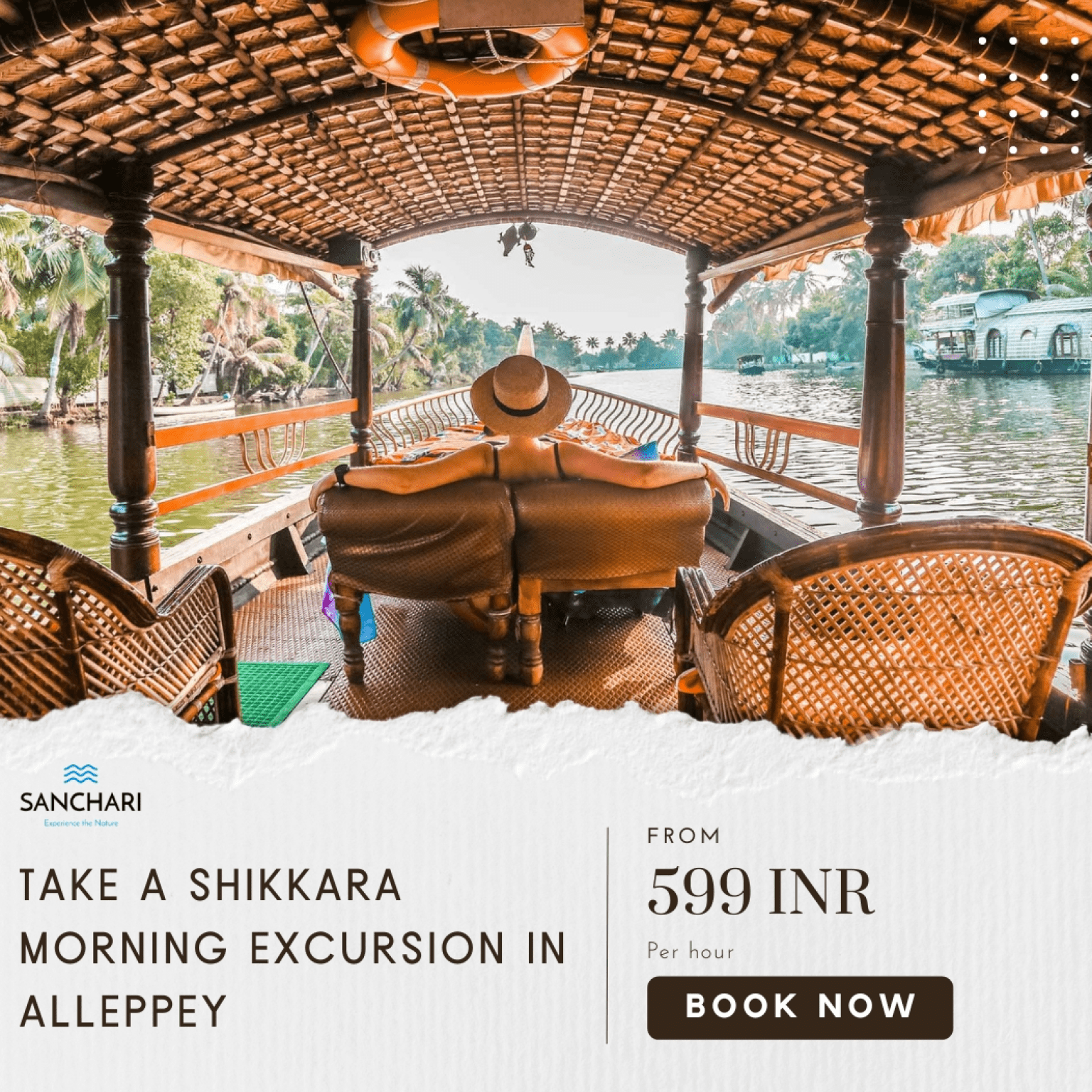 Rates and Online Booking for Alleppey Shikara Boat Tours